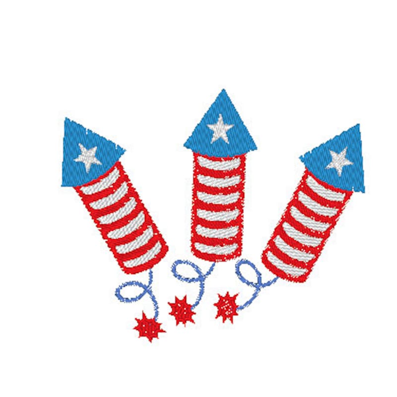 4th of July Applique - Etsy