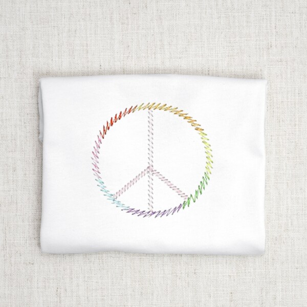 Peace Embroidery - Etsy