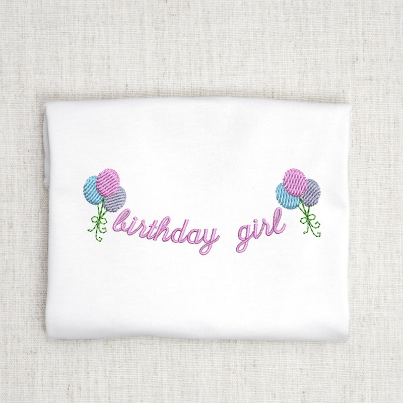 Birthday Embroidery - Etsy