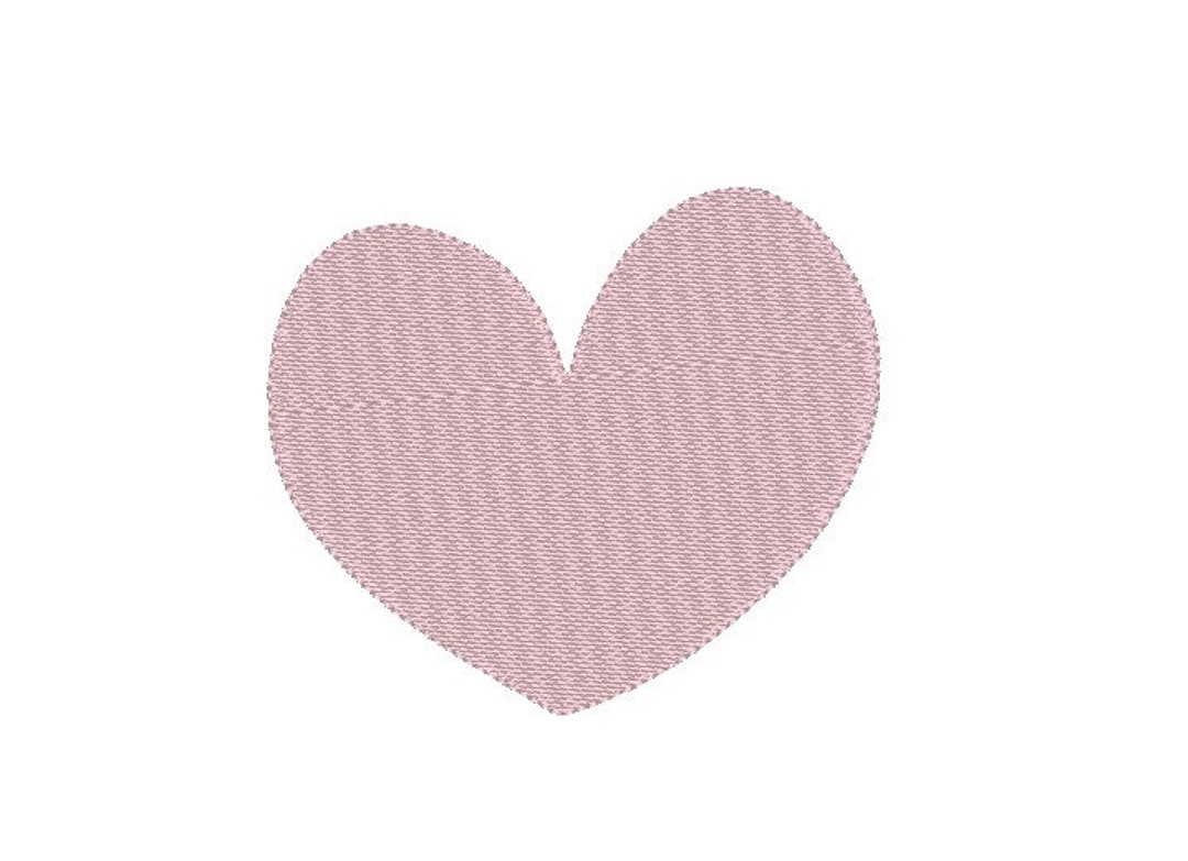 Bordado de corazón Boho, Puntada de relleno rápido simple, Archivo de ...