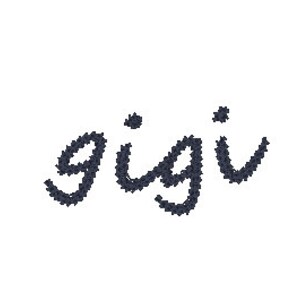 Gigi Embroidery Design, Collar Embroidery, Mother's Day,gigi Curved ...