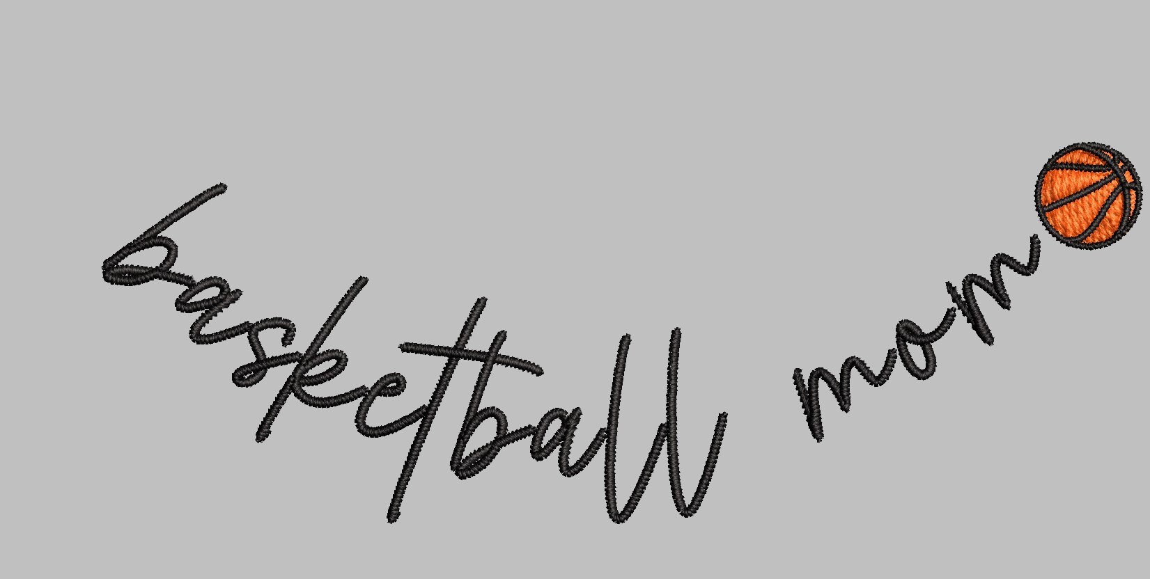 Basketball Mom Collar Embroidery Design Basketball - Etsy