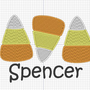 Candy Corn Embroidery Design, Machine Embroidery Design, Fall ...