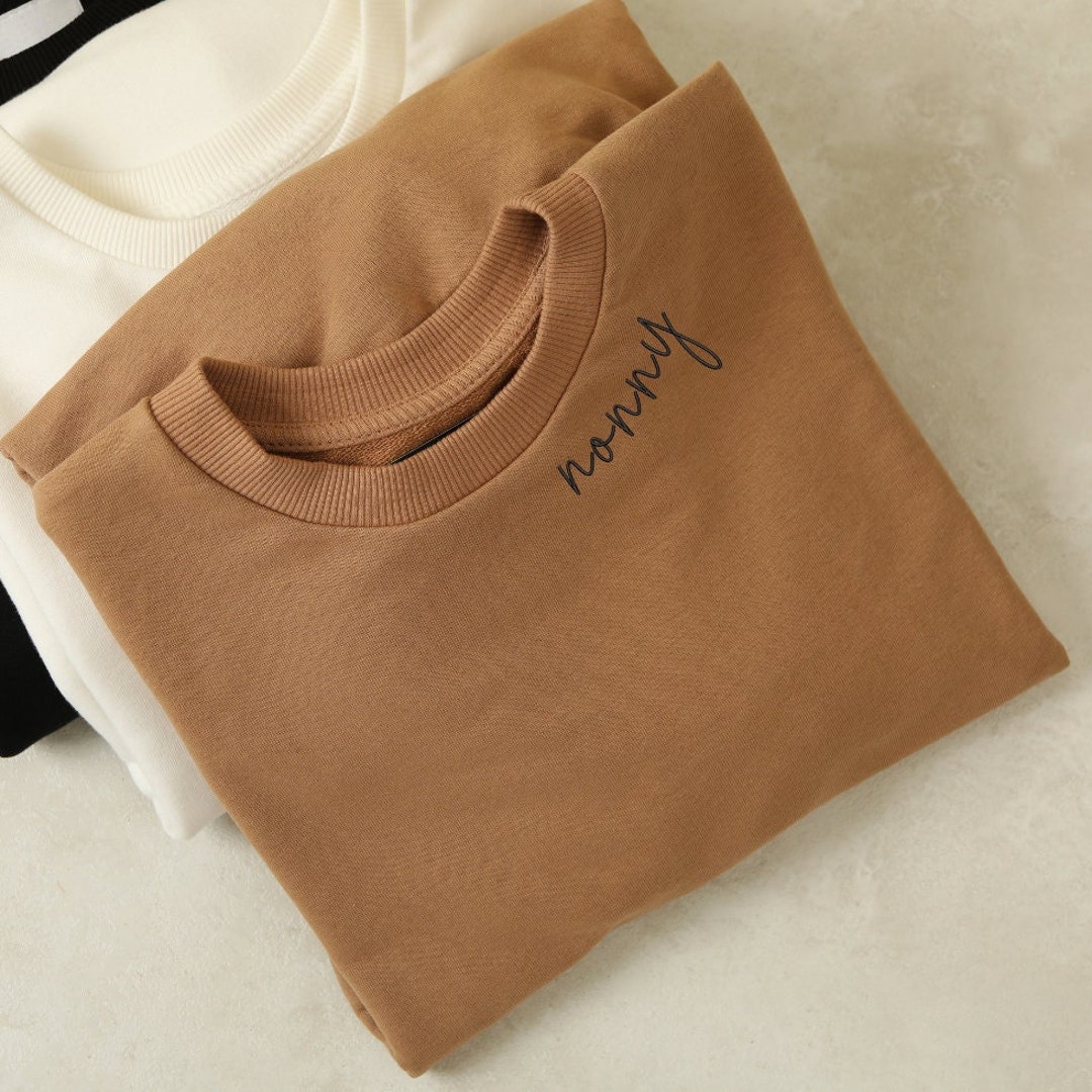 Nonny Embroidery Design - Collar Embroidery - Embroidery Font - Machine ...