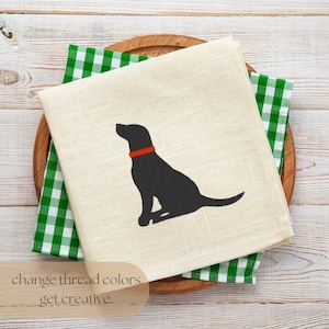 Labrador Embroidery Design Lab Machine Embroidery Design File Hunting ...