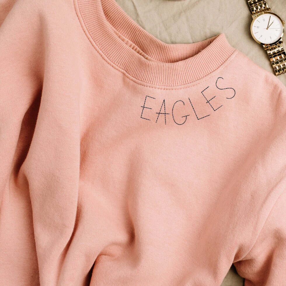 Eagles Embroidery Design for Collar or Neckline Eagles Embroidery ...