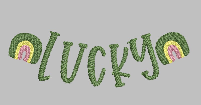 Lucky Collar Embroidery Design Machine Embroidery Design - Etsy