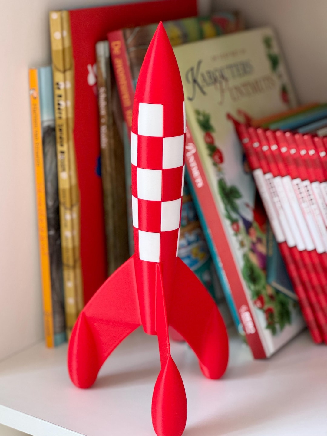 Tintin Space Rocket | 3D Printed X-FLR 6 Replica | Destination Moon ...