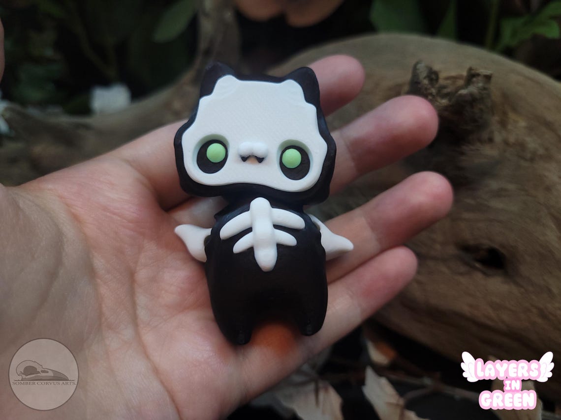 Skelli Pixie 3D Printed Articulated Fidget - Etsy
