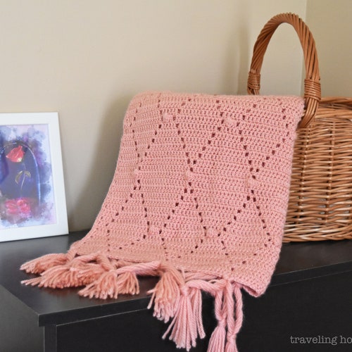 Crochet Blanket Pattern Rippling Diamonds - Etsy