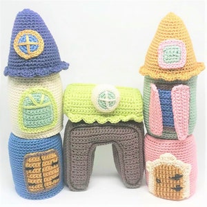 Castle Blocks PDF Crochet Pattern - Etsy