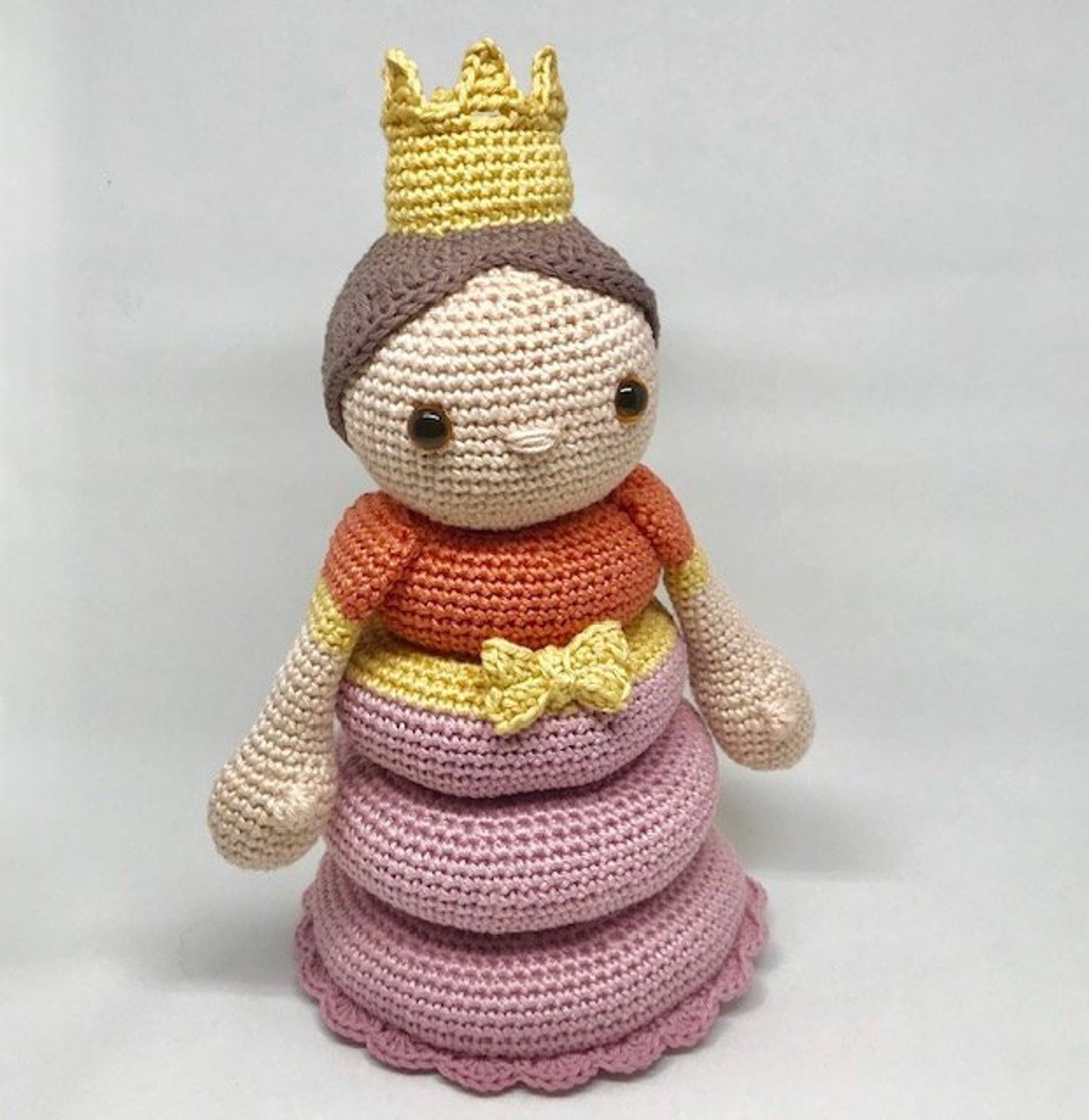 Stacking Princess PDF Crochet Pattern - Etsy