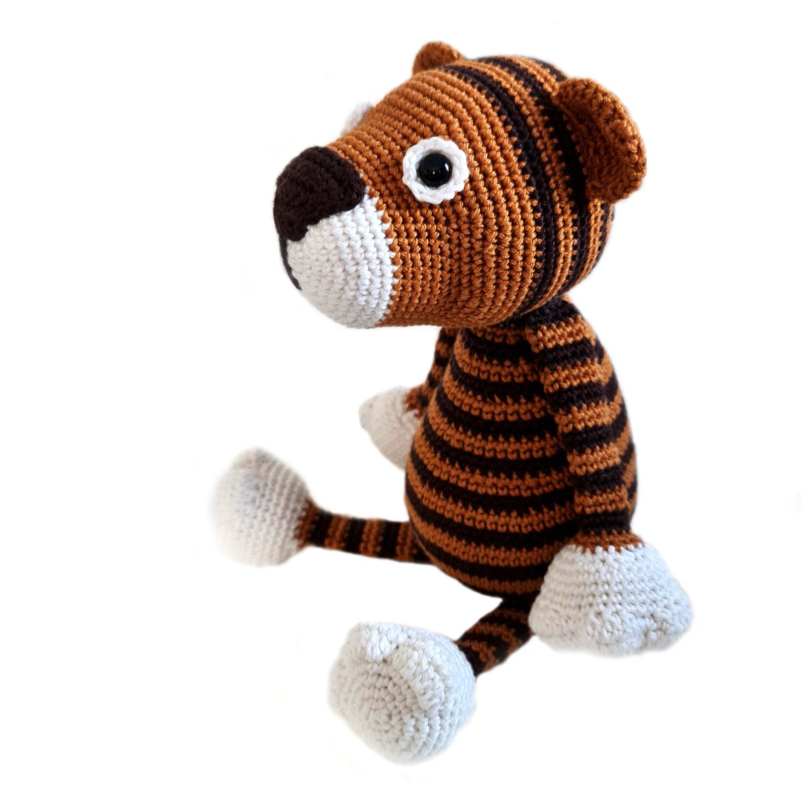Teun the Tiger PDF Crochet Pattern - Etsy