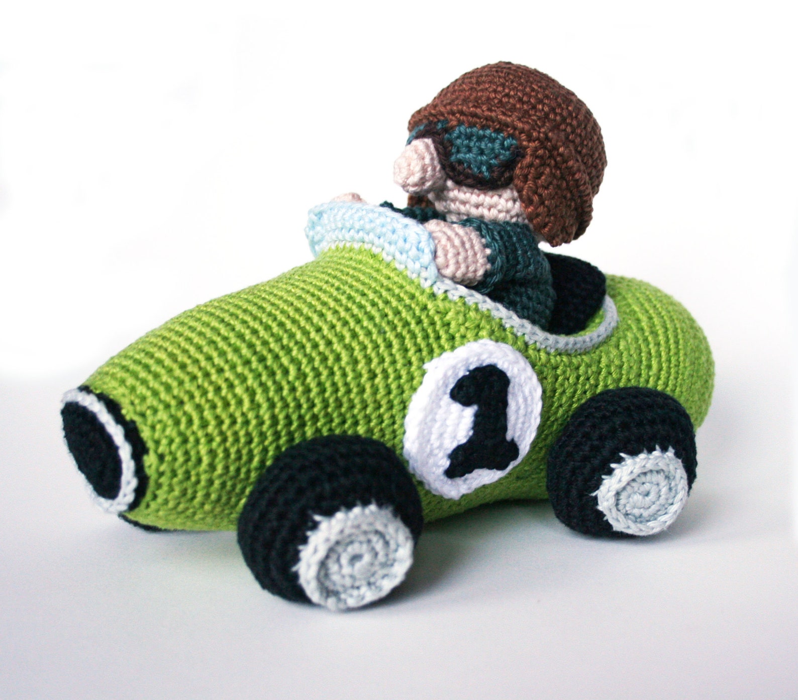 Racing Car PDF Crochet Pattern | Etsy