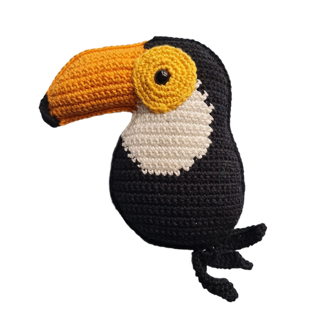 Tommy the Toucan PDF Crochet Pattern - Etsy