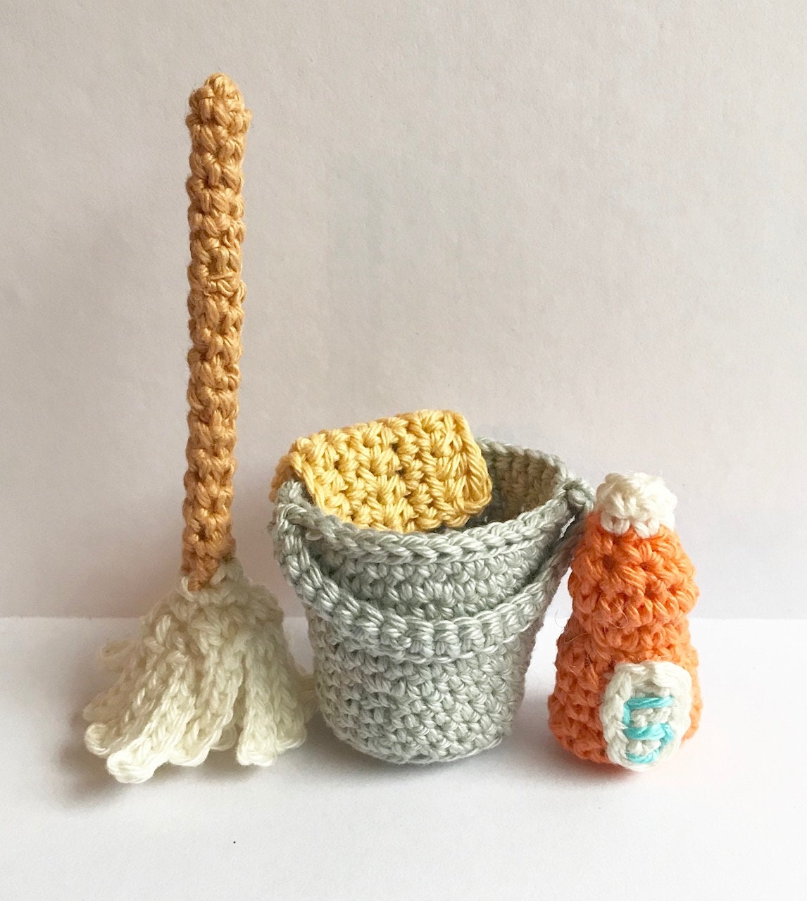 Household-set PDF Crochet Pattern - Etsy