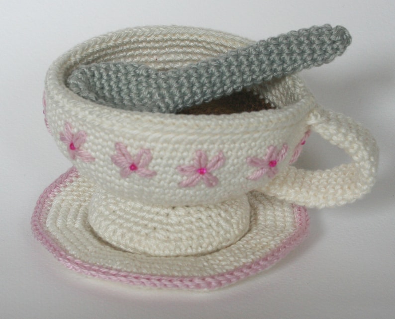 Tea Set PDF Crochet Pattern - Etsy