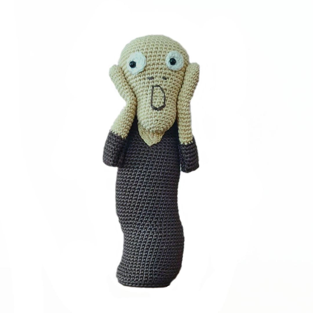 The Scream PDF Crochet Pattern - Etsy