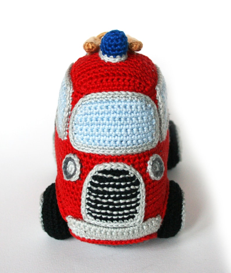 Fire Engine PDF Crochet Pattern - Etsy Canada