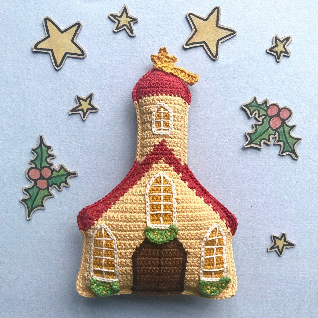 Church PDF Crochet Pattern - Etsy