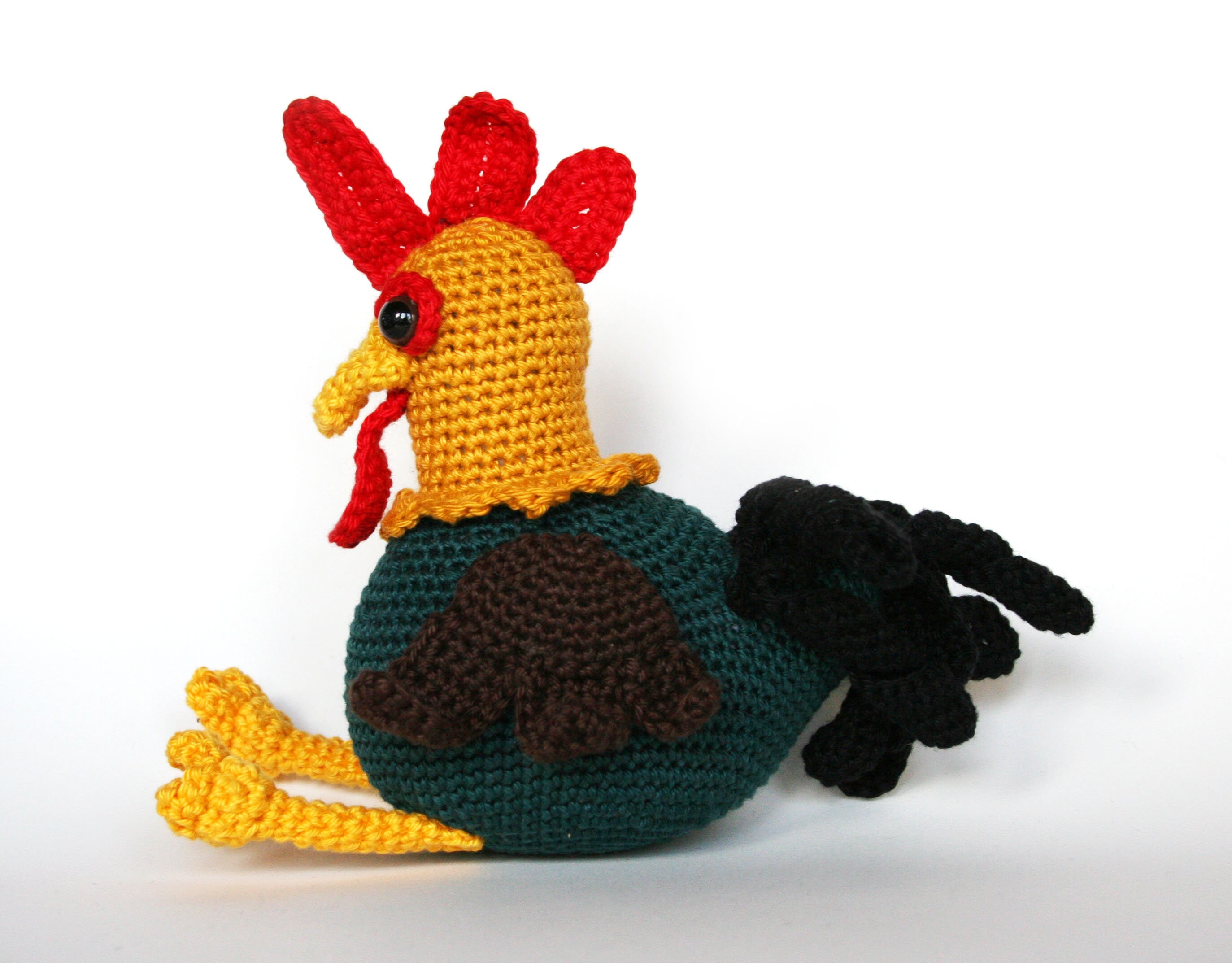 Chicken family PDF crochet pattern | Etsy