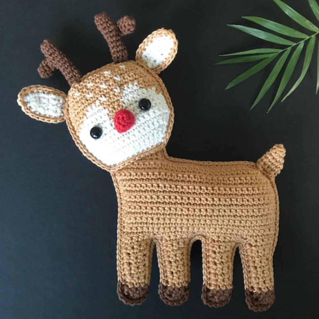 Ruby the Reindeer PDF Crochet Pattern - Etsy