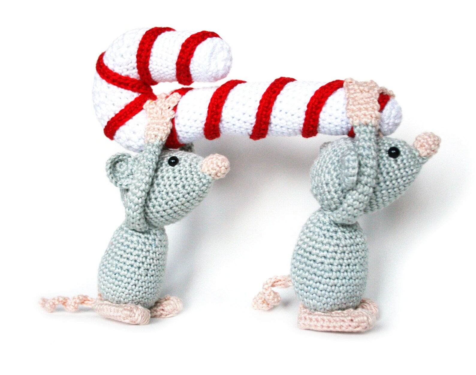 Christmas Mice PDF Crochet Pattern - Etsy