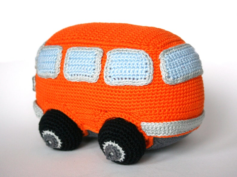 Retro Van PDF Crochet Pattern - Etsy