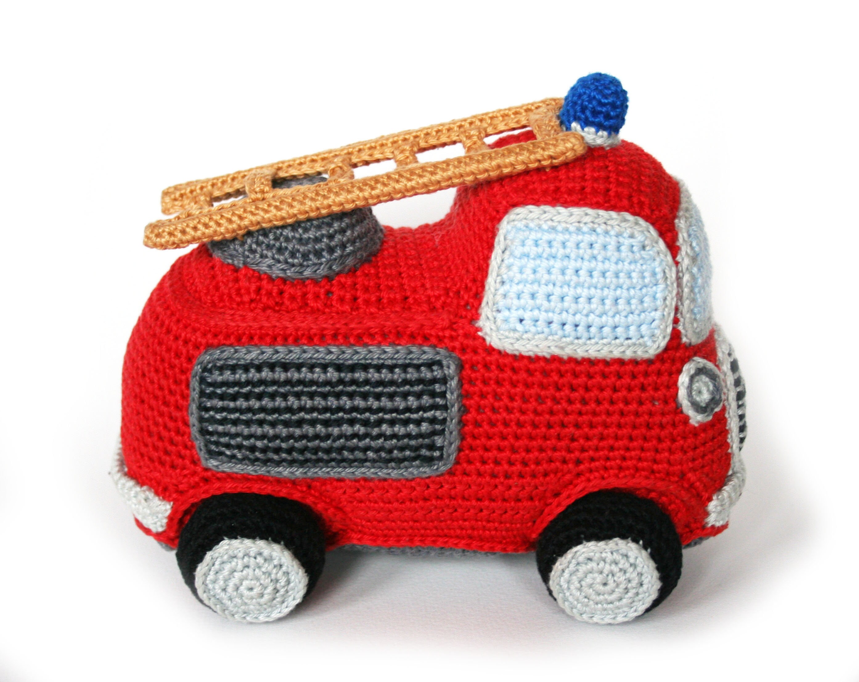 Fire Engine PDF Crochet Pattern - Etsy Canada