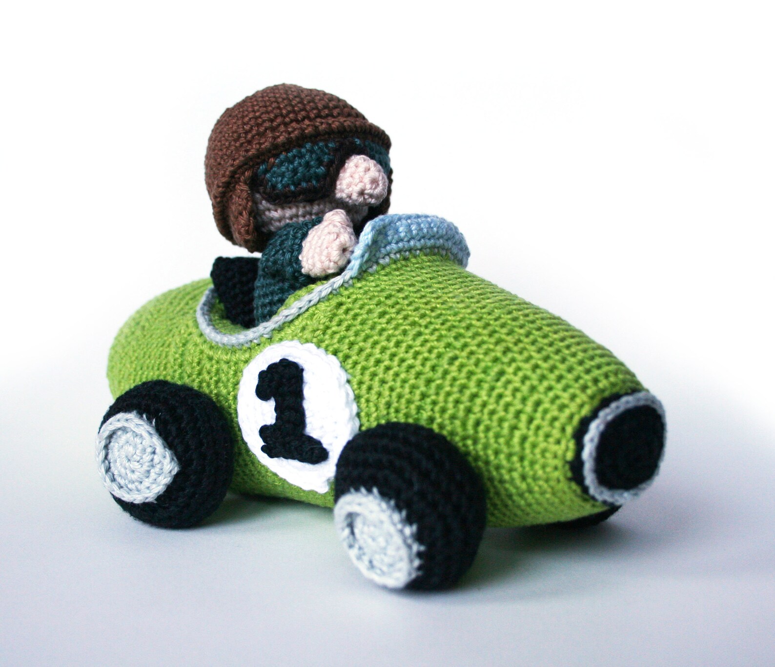 Racing Car PDF Crochet Pattern | Etsy