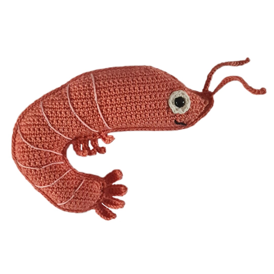 Sil the Shrimp PDF Crochet Pattern - Etsy