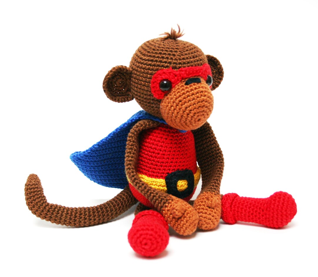 Super Monkey Zoef PDF Crochet Pattern - Etsy