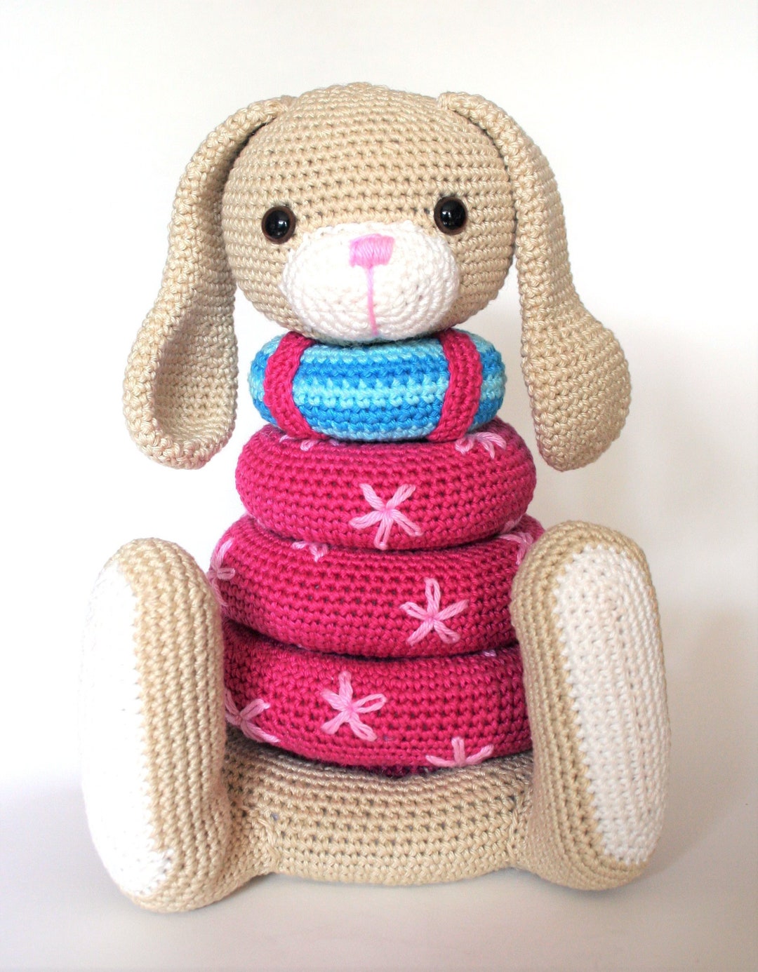 Stacking Bunny PDF Crochet Pattern - Etsy