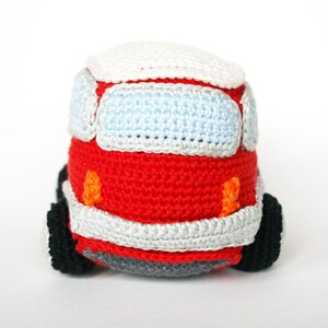 Little Red Car PDF Crochet Pattern - Etsy