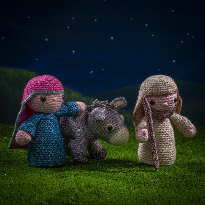 Complete Nativity Scene PDF Crochet Pattern - Etsy