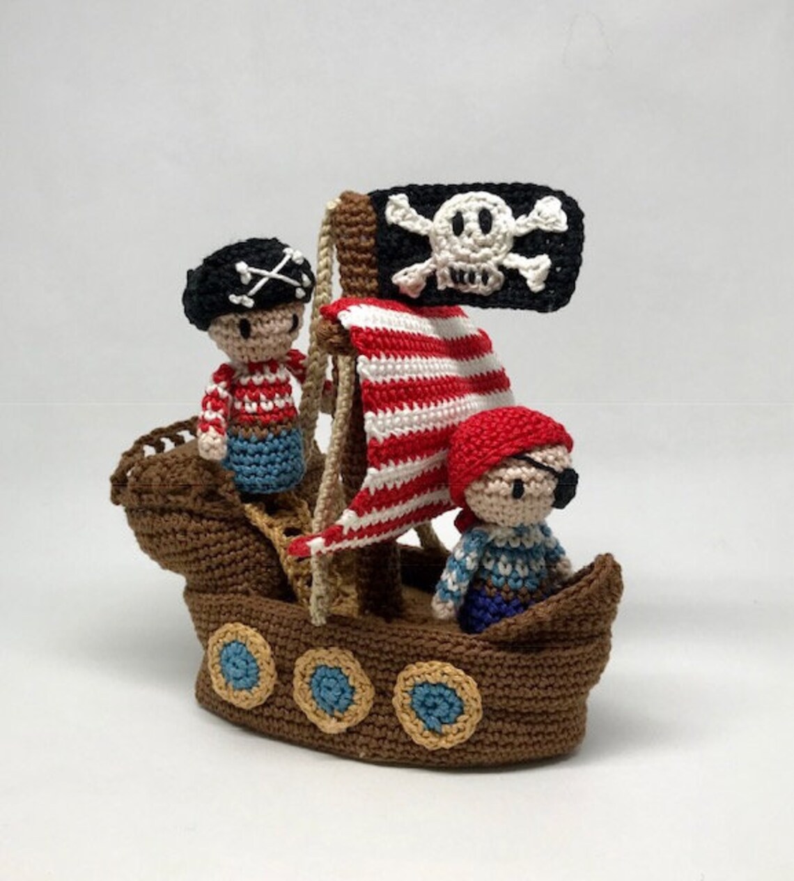 Pirate Set PDF Crochet Pattern | Etsy