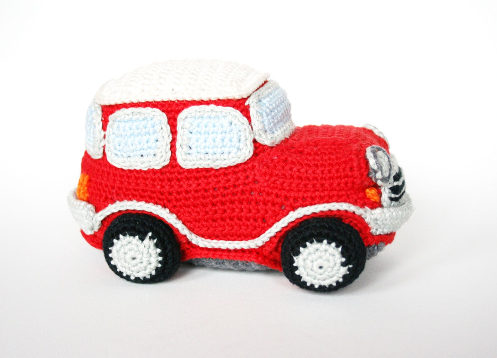 Little Red Car PDF Crochet Pattern - Etsy