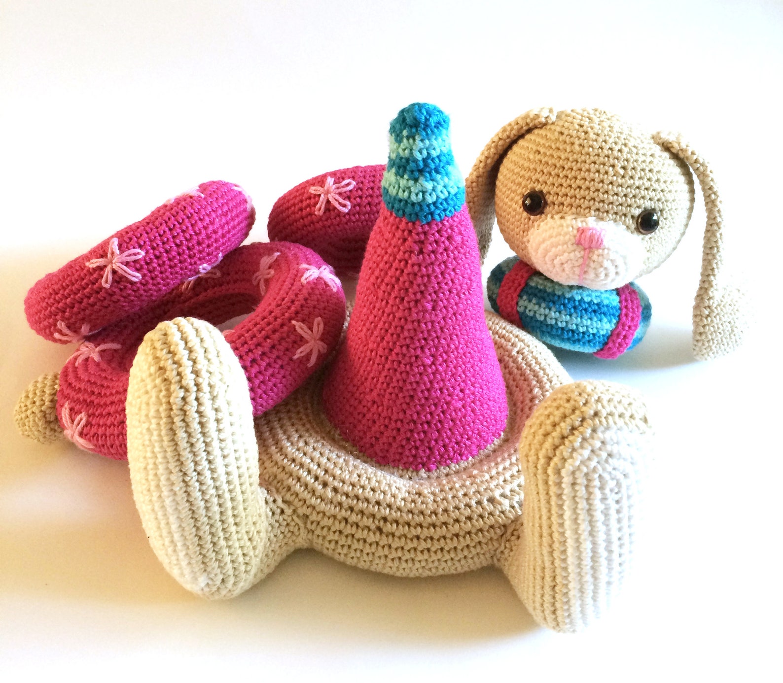 Stacking Bunny PDF Crochet Pattern | Etsy