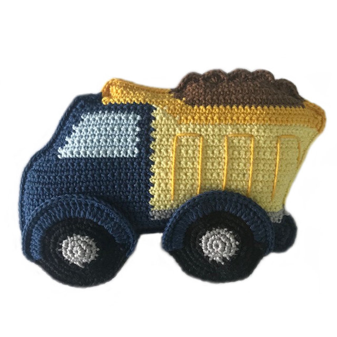Dump Truck PDF Crochet Pattern - Etsy