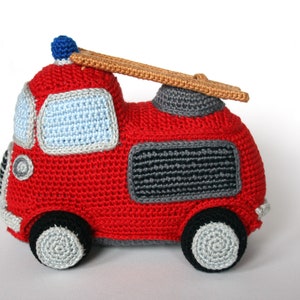 Fire Engine PDF Crochet Pattern - Etsy