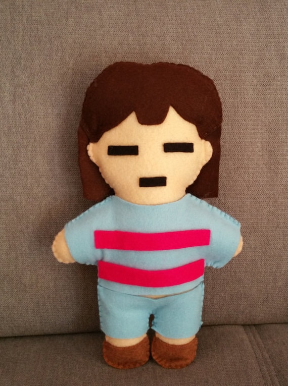 Felt handmade plush 8 Frisk unofficial from | Etsy