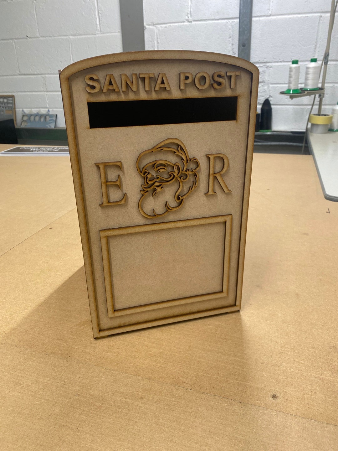 Santa Christmas Post Box. MDF Unpainted Flat Pack. Fast Dispatch - Etsy UK