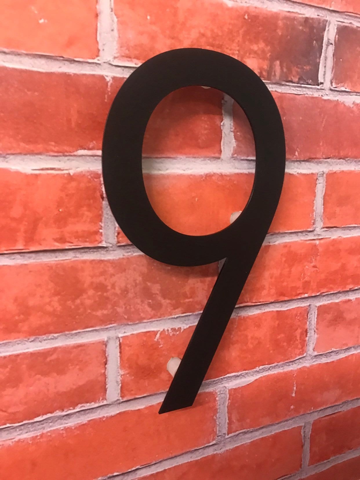 Large Modern Matt Acrylic House Number 30cm High - Etsy UK