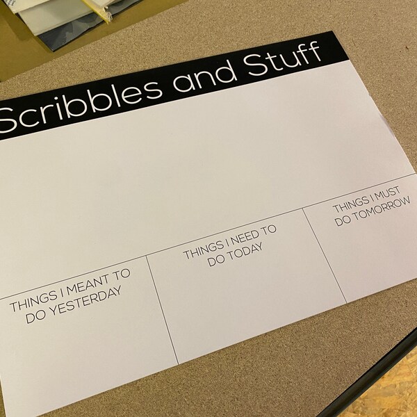 A3 Desk Pad - Etsy UK