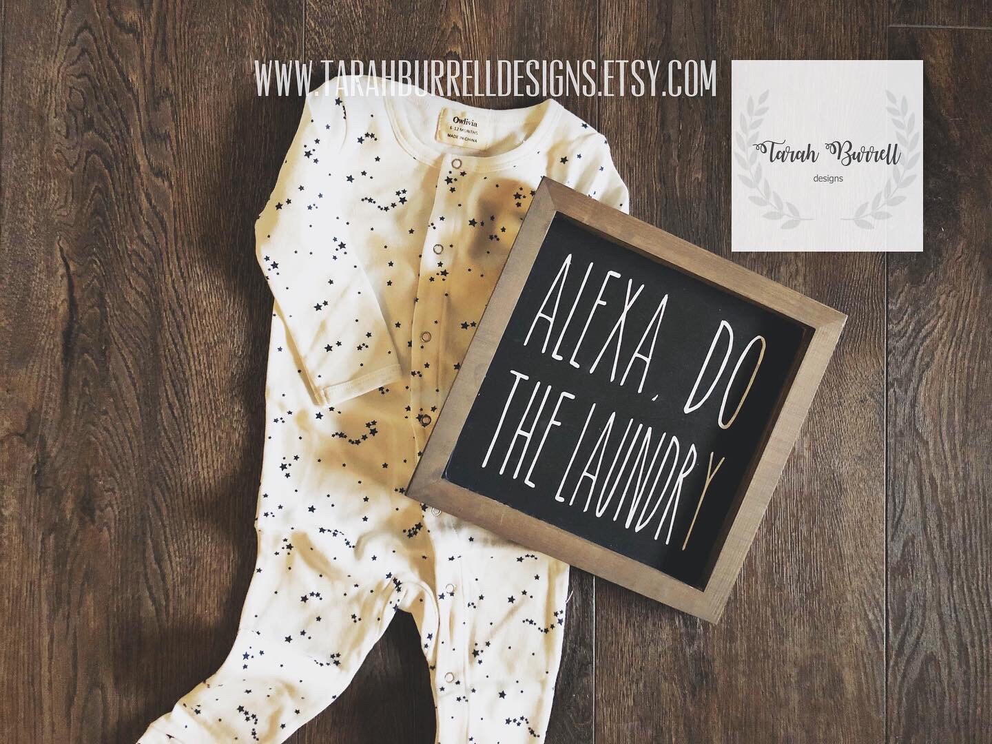 Alexa, Do the Laundry Sign - Etsy