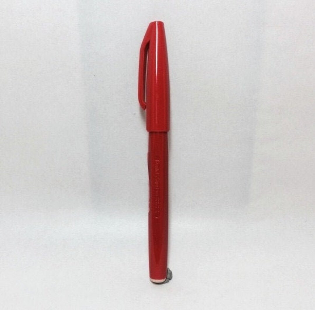 Pentel Sign PEN Red - Etsy