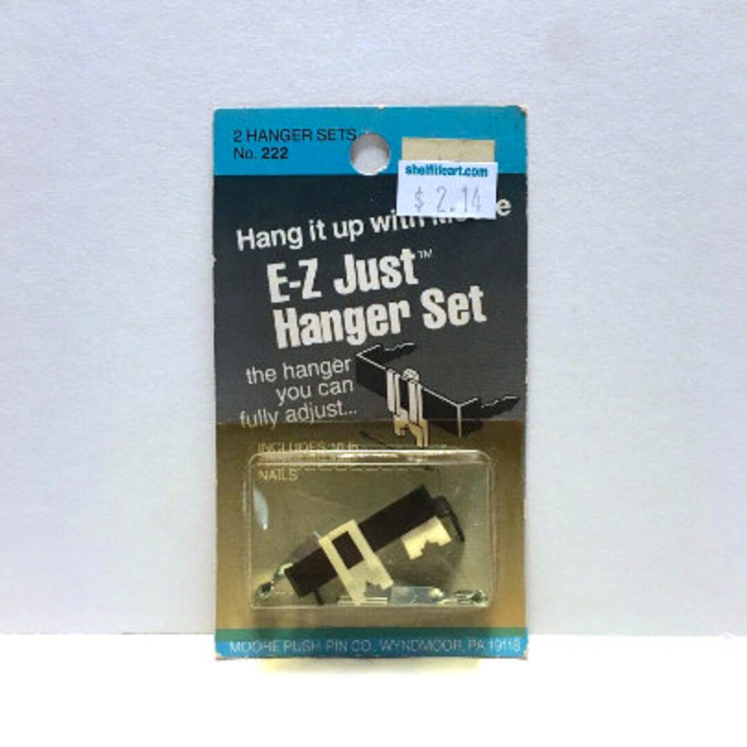 Moore No.222 E-Z Just Hanger Set 2 sets - Etsy España