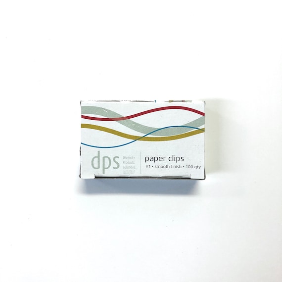 DPS Brand No. 1 Smooth Finish PAPER CLIPS 100 Ct. | Etsy