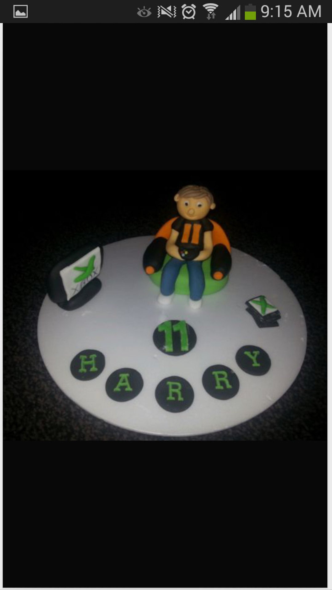 Edible Xbox Ps3 Ps4 Boys Birthday Cake Topper Celebration 13th 16th ...