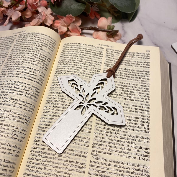 Cross Bookmark - Etsy